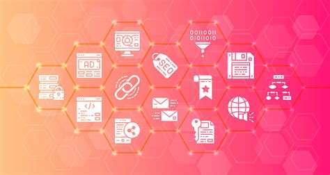 Seo 현대 아이콘 라인 배너 책갈피 호스팅 하이퍼 링크 광고 웹 디자인을위한 데이터 전송 일러스트 개념 검색 엔진에 대한 스톡 벡터 아트 및 기타 이미지 Istock