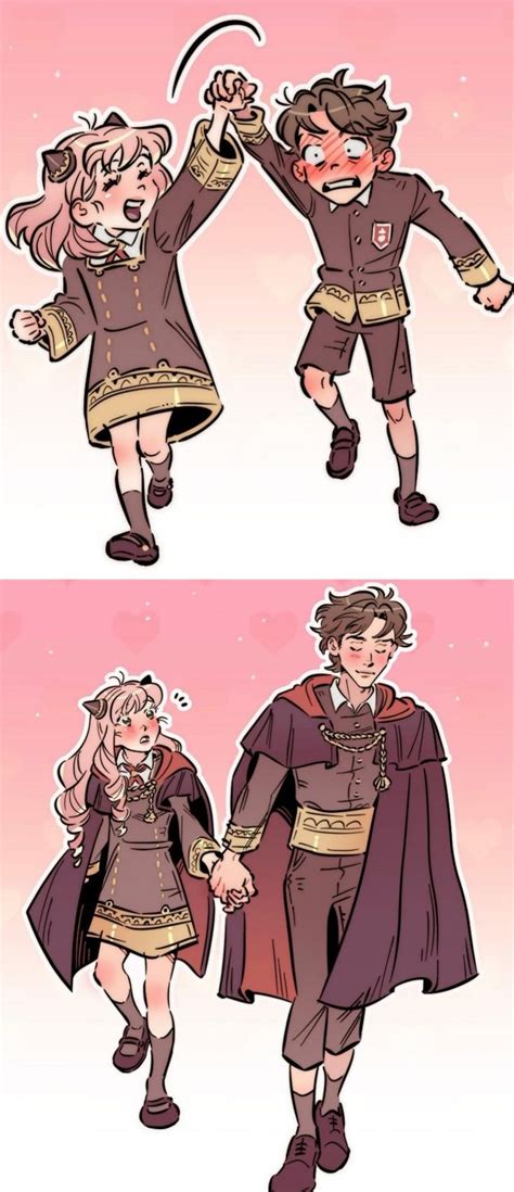 Anya And Damian Disegni Di Ragazza Anime Ragazza Anime Disegni Di