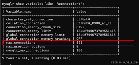 Mysql 数据库性能测试之，连接数测试mysql 测试连接数 Csdn博客