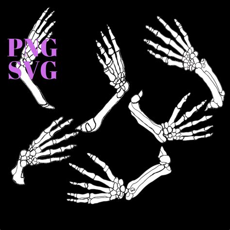 Skeleton Svg File Skeleton Halloween Skeleton Hands Download