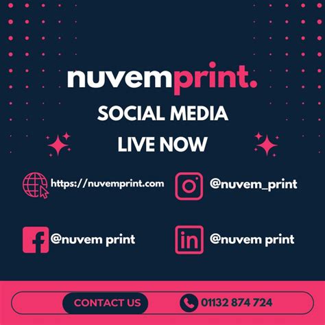 Nuvem Solutions On Linkedin Nuvem Print Social Media Accounts Live Now