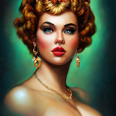 Drama Queen Pin Up Vintage — создано в Шедевруме