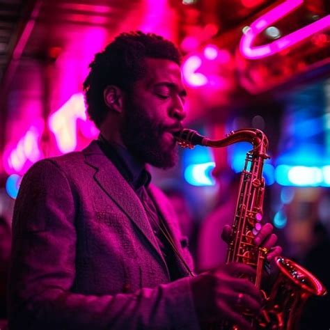 Free Jazz Saxophone Performance Image Music Jazz Saxophone Download At Stockcake