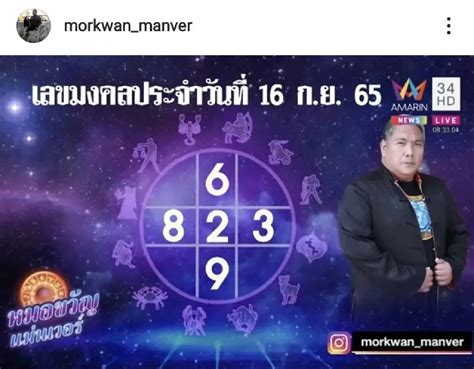 ส่องเลขเด็ด16965 หมอขวัญแม่นเวอร์ เปิดเลขมงคลงวดนี้ ให้ครบทั้ง 12 ราศี