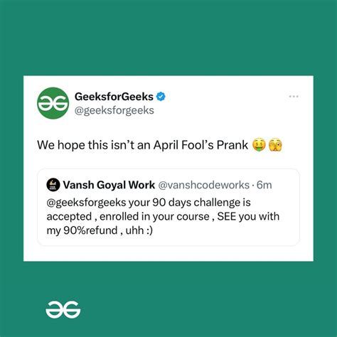 Geeksforgeeks On Linkedin Mondaymotivation Mondaymotivation Three90