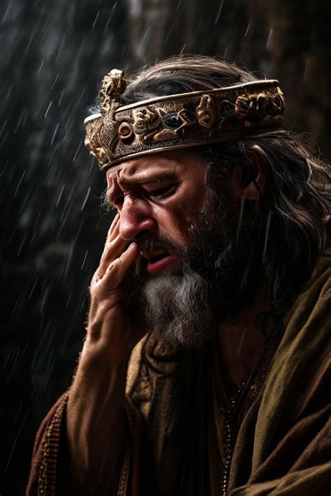 King David Crying By Jking Laj Playground