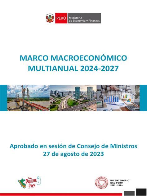 Marco Macroeconomico Multianual 2024 2027 Pdf