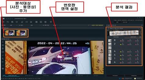 경찰 과학과 만나다 ⑭ Cctv 속 흐릿한 번호판 사람 눈으론 못 봐도 Ai는 본다