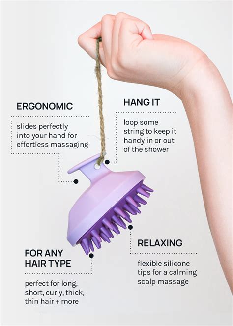 A Shampoo Scalp Massager Shop Miss A