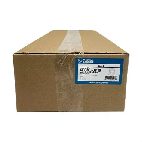 System Sensor Spsrl Bp10 Speakerstrobe Wall Multi Candela 15 30