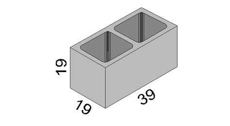 BLOCO DE CONCRETO ESTRUTURAL 19X39 6 MPa Tatu Premoldados Loja