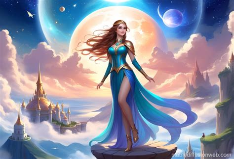 Giantess And Big Breasted Creature Stable Diffusion Online