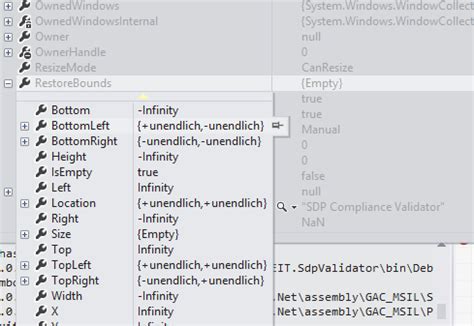 C Visualize Object Properties In A Wpf Control Stack Overflow