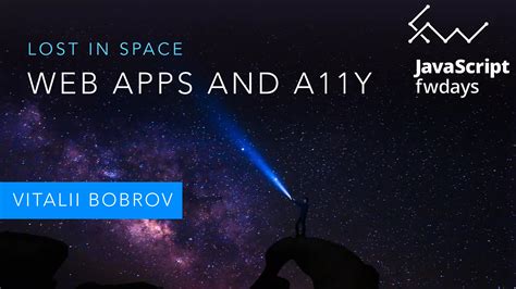 Vitalii Bobrov Lost In Space Web Apps And A Y Ppt