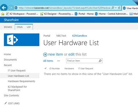 Eye Balling K2 SmartForms Checkbox List
