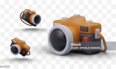 다양한 각도에서 사실적인 카메라 세트 그림자가 있는 세련된 3d 카메라 0명에 대한 스톡 벡터 아트 및 기타 이미지 0명 3차원 형태 Film Festival