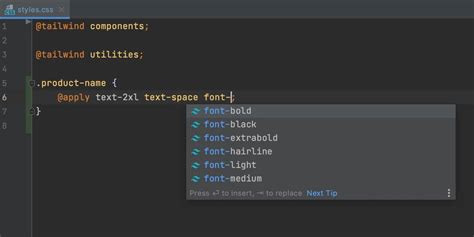 Webstorm Now Supports Tailwind Css It Will Autocomplete Your Tailwind
