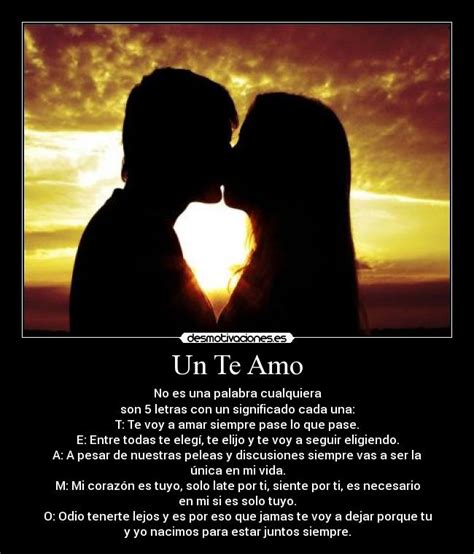 Un Te Amo Desmotivaciones