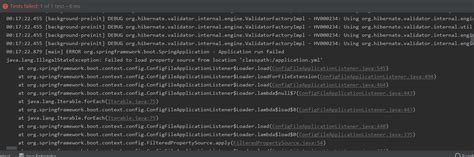 项目启动报“failed to load property source from location ‘classpath