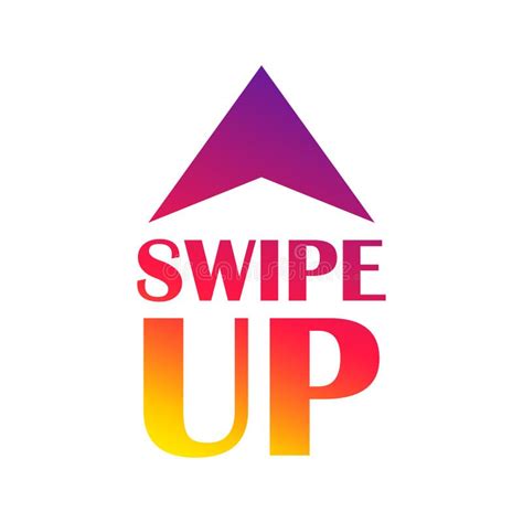 Swipe Up And Down Arrow Vector Icons Set Pull Up Vector Isolated