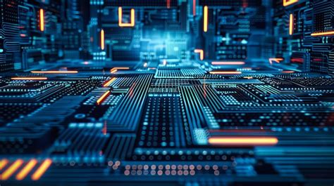 Premium Photo Engineering And Digital Technology Backdrop Showcasing Computer Processor And