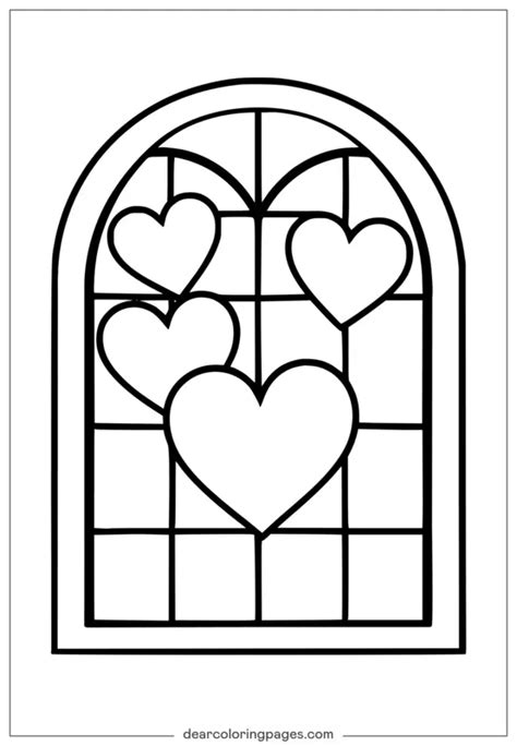 Disegni A Forma Di Cuore Da Colorare
