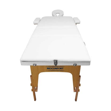 Cama De Masaje Portátil Nanofort Profesional Reclinable Con Estuche