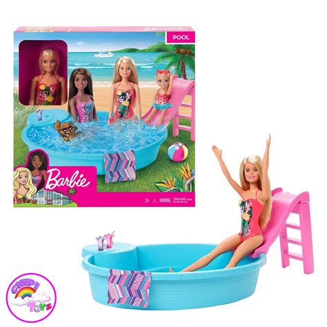 Barbie Piscina Con Tobogán Rappi