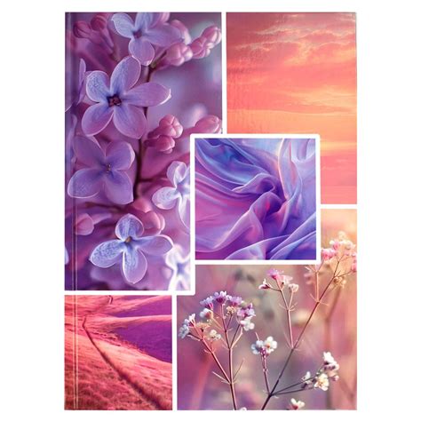 Тетрадь А4 в твёрдом переплёте 7БЦ под глянцевой ламинацией белая бумага в клетку 96 л купить