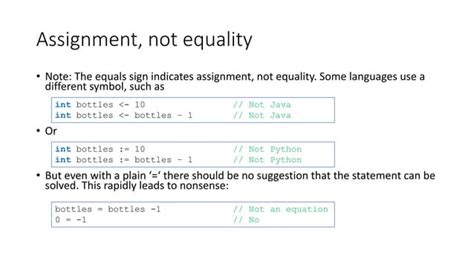 Pi J12 Variable Assignment Ppt