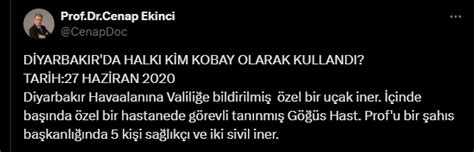 Dr Cenap Ekinci kimdir Diyarbakırlılar kobay olarak kullanıldı mı