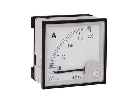 Selec Analog Meters Am V Am I For Electrical Control Panel At Rs