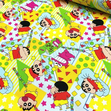 豬豬日本拼布 限量版權卡通布 日本限定 朝日 臼井儀人 蠟筆小新 鱷魚 阿山 先生 厚棉布料材質 Yahoo奇摩拍賣