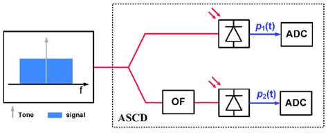Architecture Of Asymmetric Self Coherent Receiver Of Optical Filter