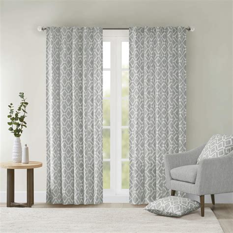 Buy Grey Curtains For Living Room Modern Contemporary Fabric Window