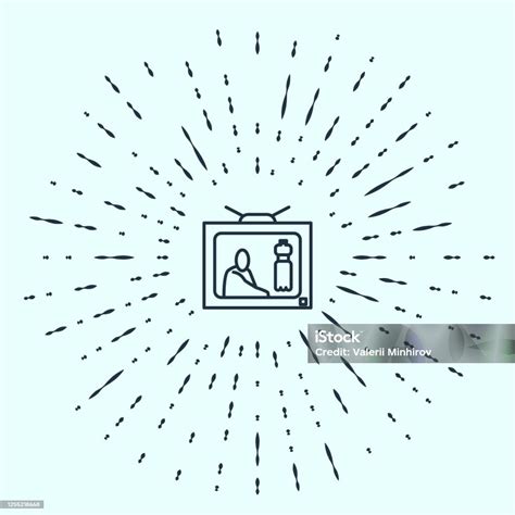 검은 색 줄 은 회색 배경에 고립 된 플라스틱 오염 아이콘을 중지합니다 생태 포스터 추상 원 임의점 벡터 일러스트레이션 0명에