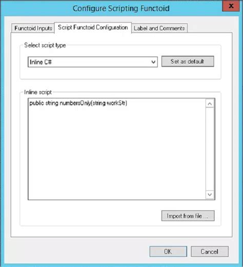Biztalk Map Trick For Reusing C Functions
