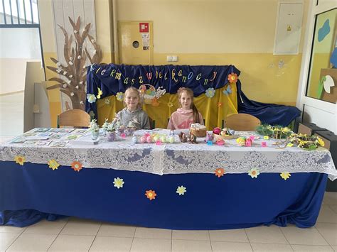 Nasz charytatywny Kiermasz Wielkanocny działanie projektowe