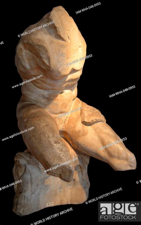 Belvedere Torso From Rome 1st Century BC A Heavily Muscled Naked