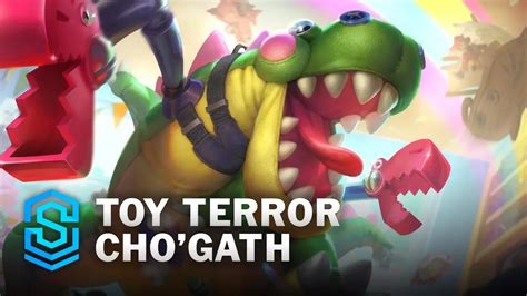 Toy Terror Chogath Skin Spotlight League Of Legends