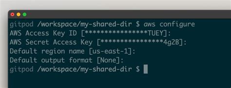 shared workspace storage with gitpod sync a directory to amazon s3