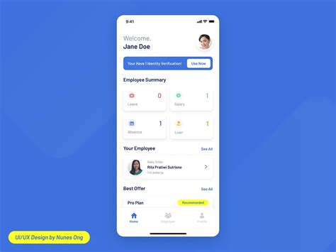 Employee App Designs Themes Templates And Downloadable Graphic Elements On Dribbble