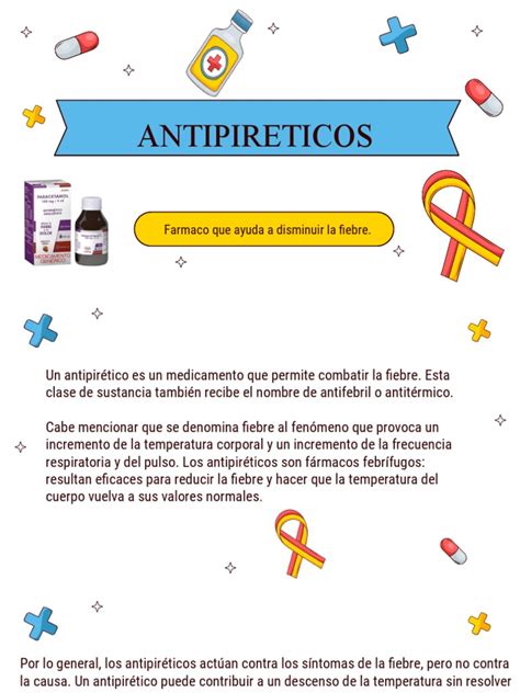 Farmacologia Antipiretico Pdf Aspirina Tratamientos Médicos