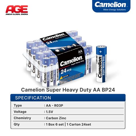 Camelion Super Heavy Duty A2 Bp24 Ptage Id