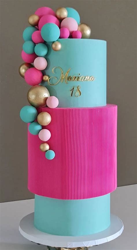 18th Birthday Cake Ideas For A Memorable Celebration Bright Pink