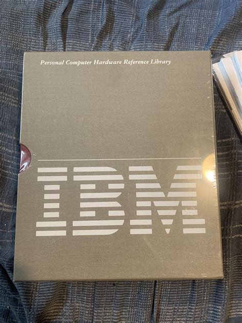 Unboxing From What I Can Find Is An Unused Ibm 5150 Along Documentation With A Sealed Cga Card