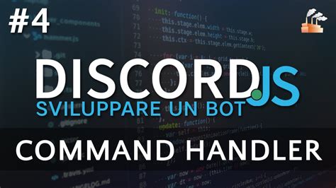 Creare Un Bot Discord 4 Command Handler Youtube