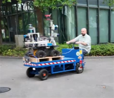 collecting larg scale robotic datasets on a high speed mobile platform