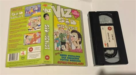 Viz ~ Sid The Sexist On Video 1992 Vhspal Great Animated Comedy