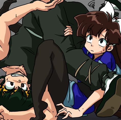 Hibiki Ryouga And Kuonji Ukyou Ranma 12 Drawn By Wantafutoshi
